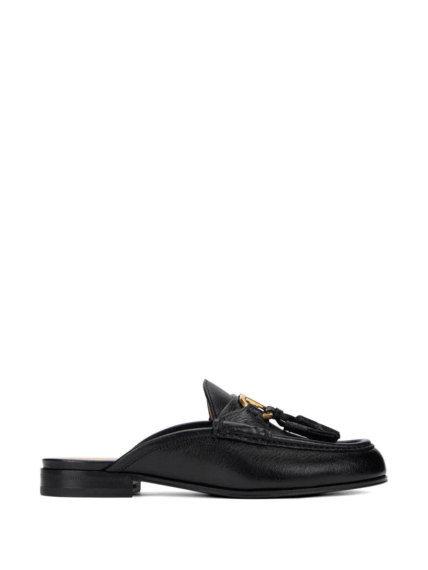 Мюли VLogo leather tassel mules
