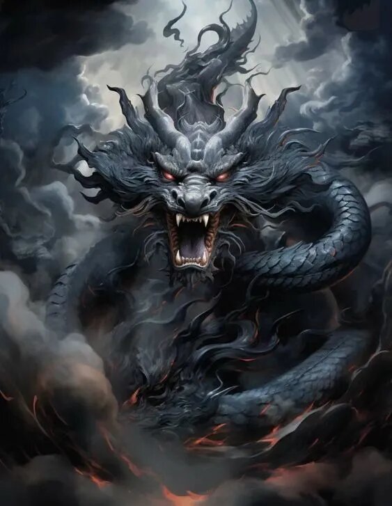 Алмазная Мозаика "Китайский Мифический Дракон" 30x40 См, Безрамная, Идеальна Для Дома, Украшения, Подарков.