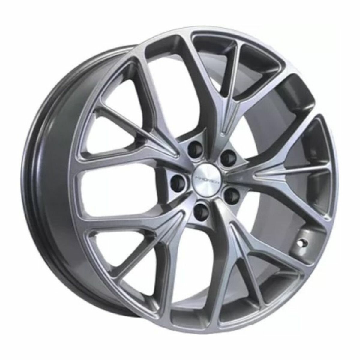 Диск литой Khomen Wheels KHW2012 (Changan Uni-K/Uni-V) 8,0\R20 5*114,3 ET35 d60,1 Gray [KHW201203GRT] Fb max 680 kg