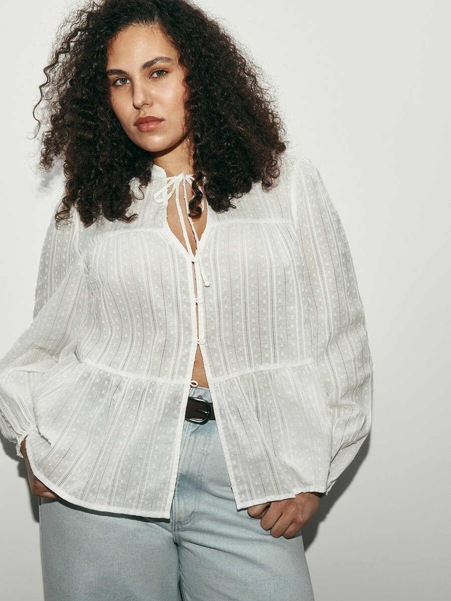 Блуза plus size