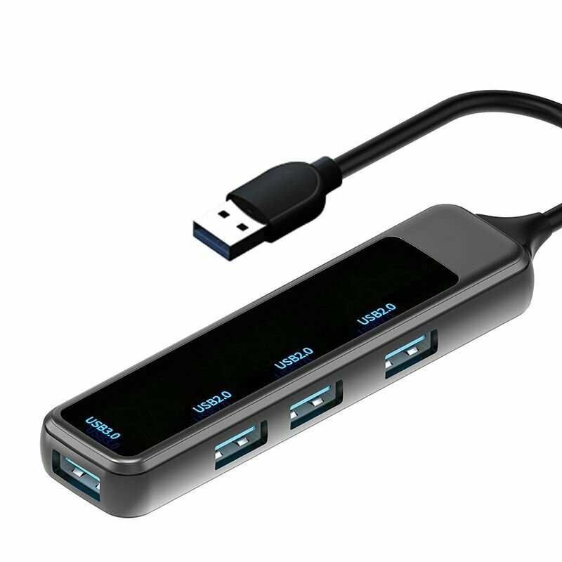 Многопортовый USB-хаб TYPE-C/USB3.0 с разъемом для карт SD/TF для компьютера и мобильного телефона, док-станция для чтения жестких дисков.