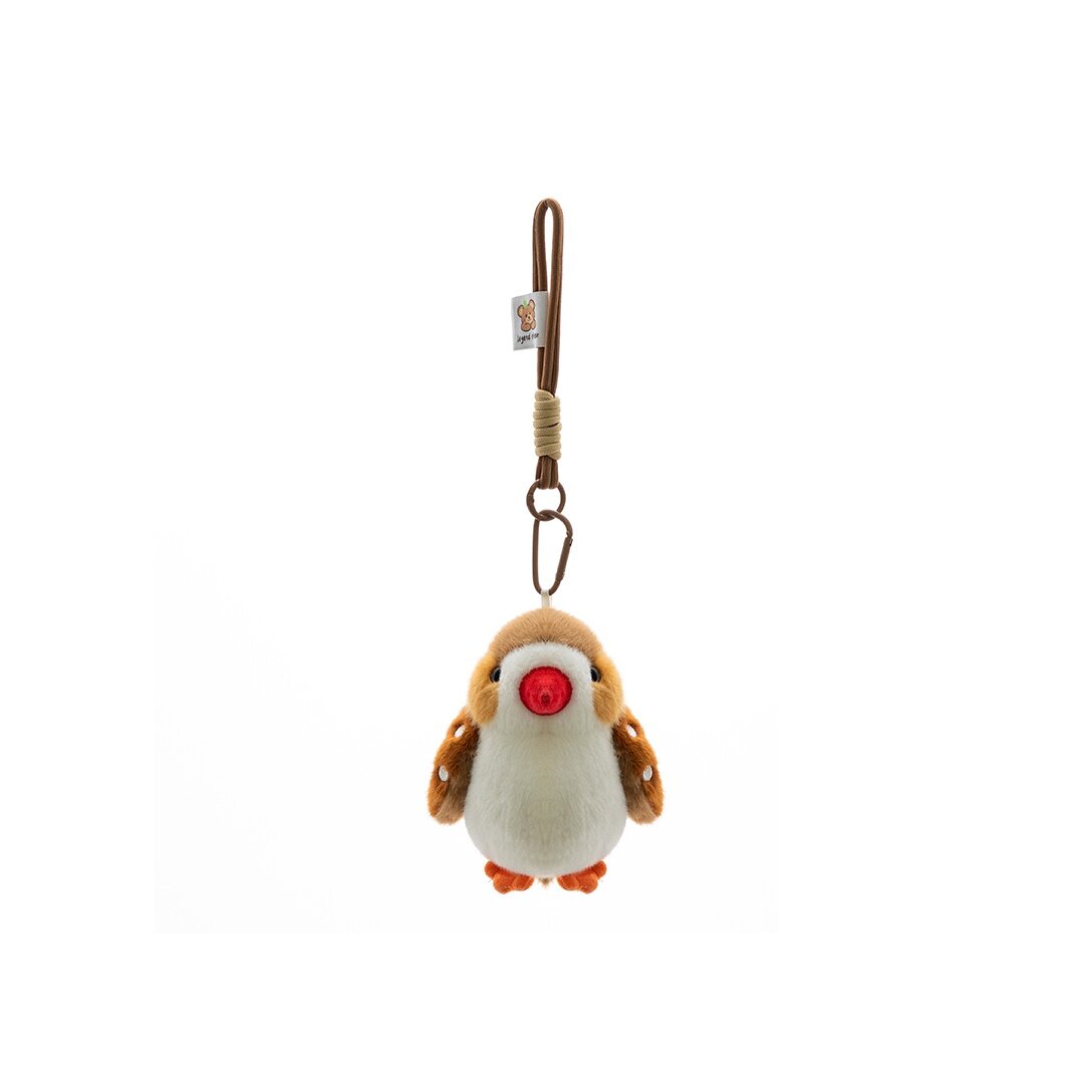 RONGMOFANG Parrot Пальма Gem Мягкие брелоки-игрушки 15 см Длина корпуса 15cm