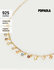 Колье PDPAOLA, серебро, 925 проба, длина 40 см.