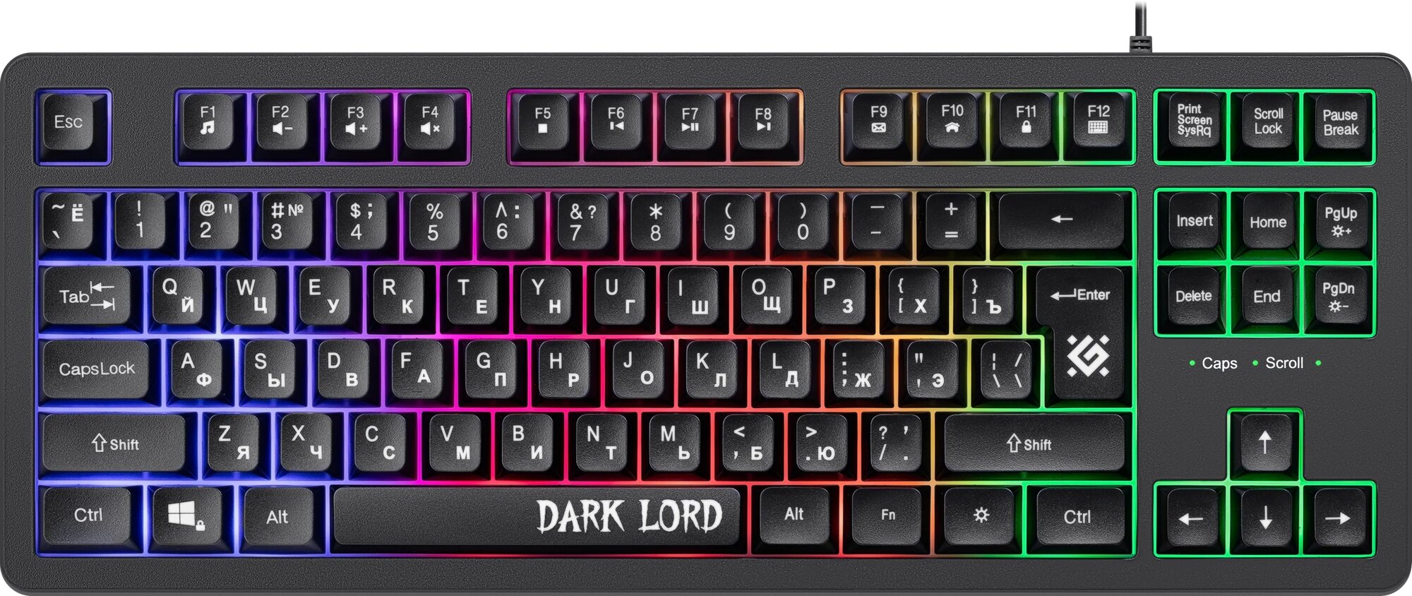 Клавиатура игровая (45580) Dark Lord GK-580 RU