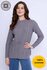 Джемпер KHAN Cashmere Базовая коллекция, размер XL-2XL(50-52), серый, серый