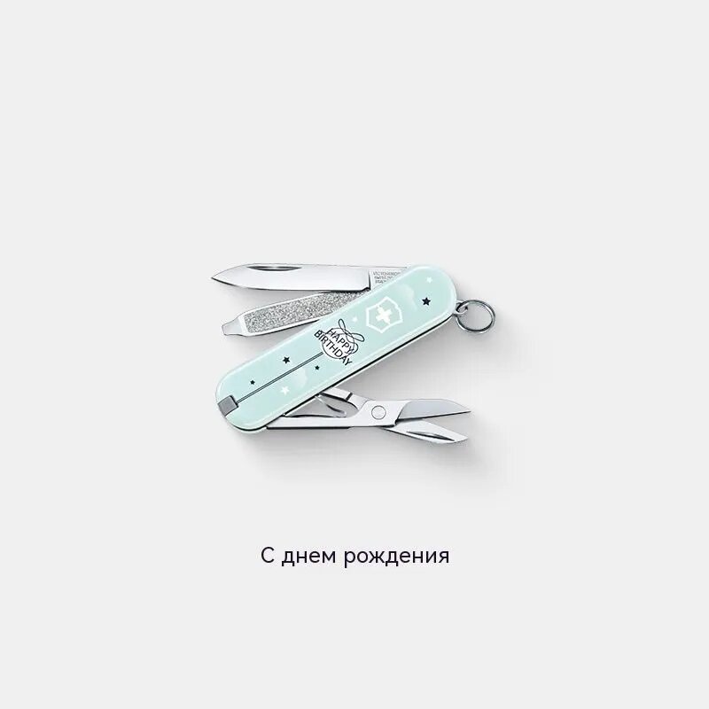 Мини-мультитул Victorinox 58мм с ножницами и ключом для путешествий