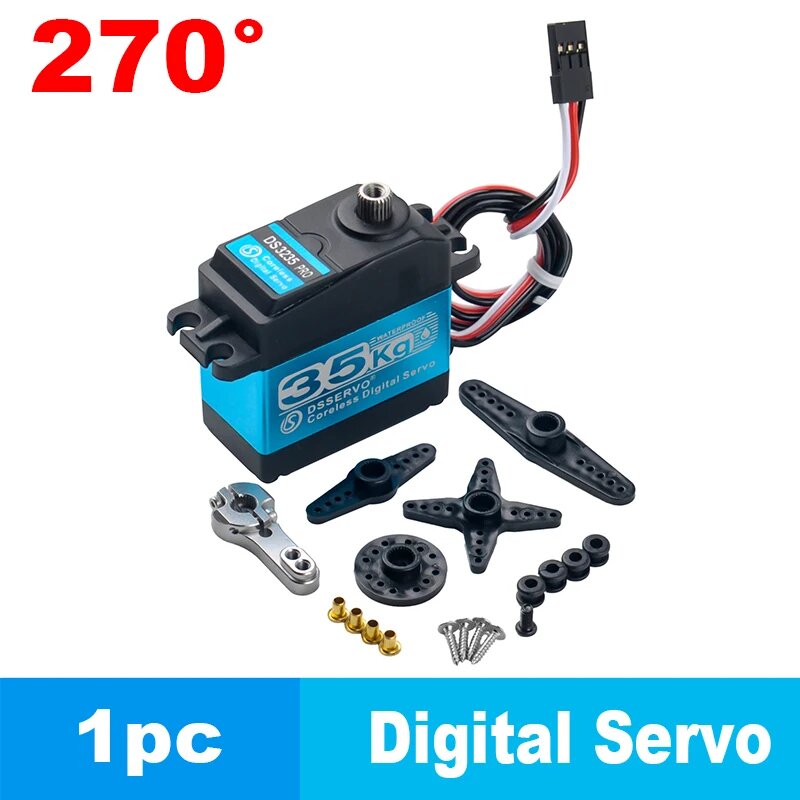 Сервопривод Stemedu DS3235 PRO 35kg 270 Degree