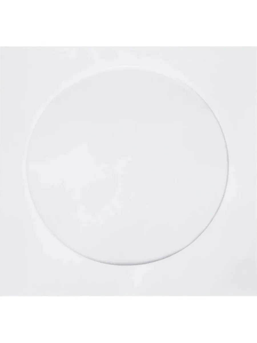 Белые конверты CD с окошком, 125x125 мм, 25 шт.