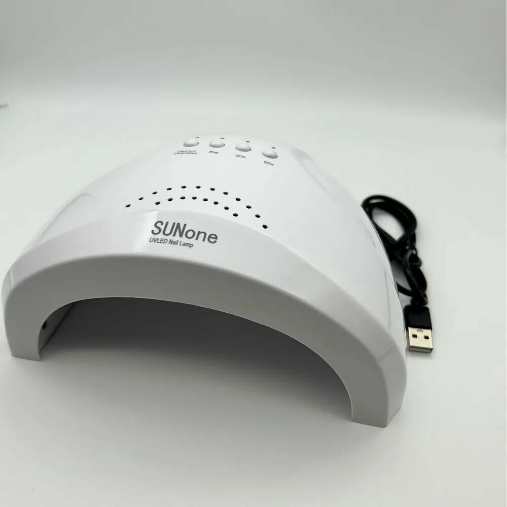 Мини лампа для маникюра USB 10W 30 LED UV лампа для сушки гель лака компактная и мощная