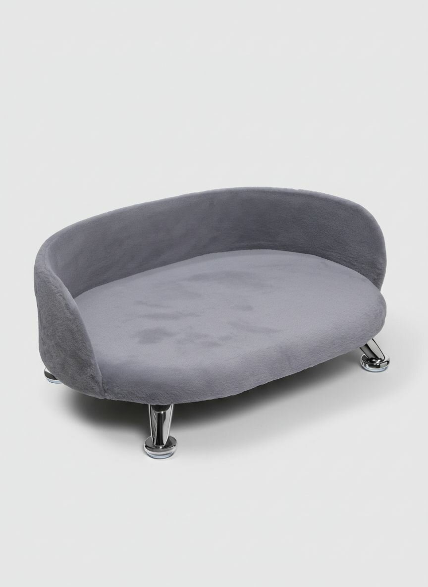 Лежанка для кошек и собак, диван с бортиком для мелких пород