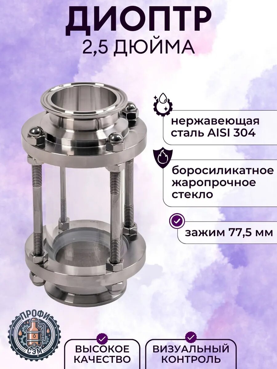 Диоптр 2,5 дюйма