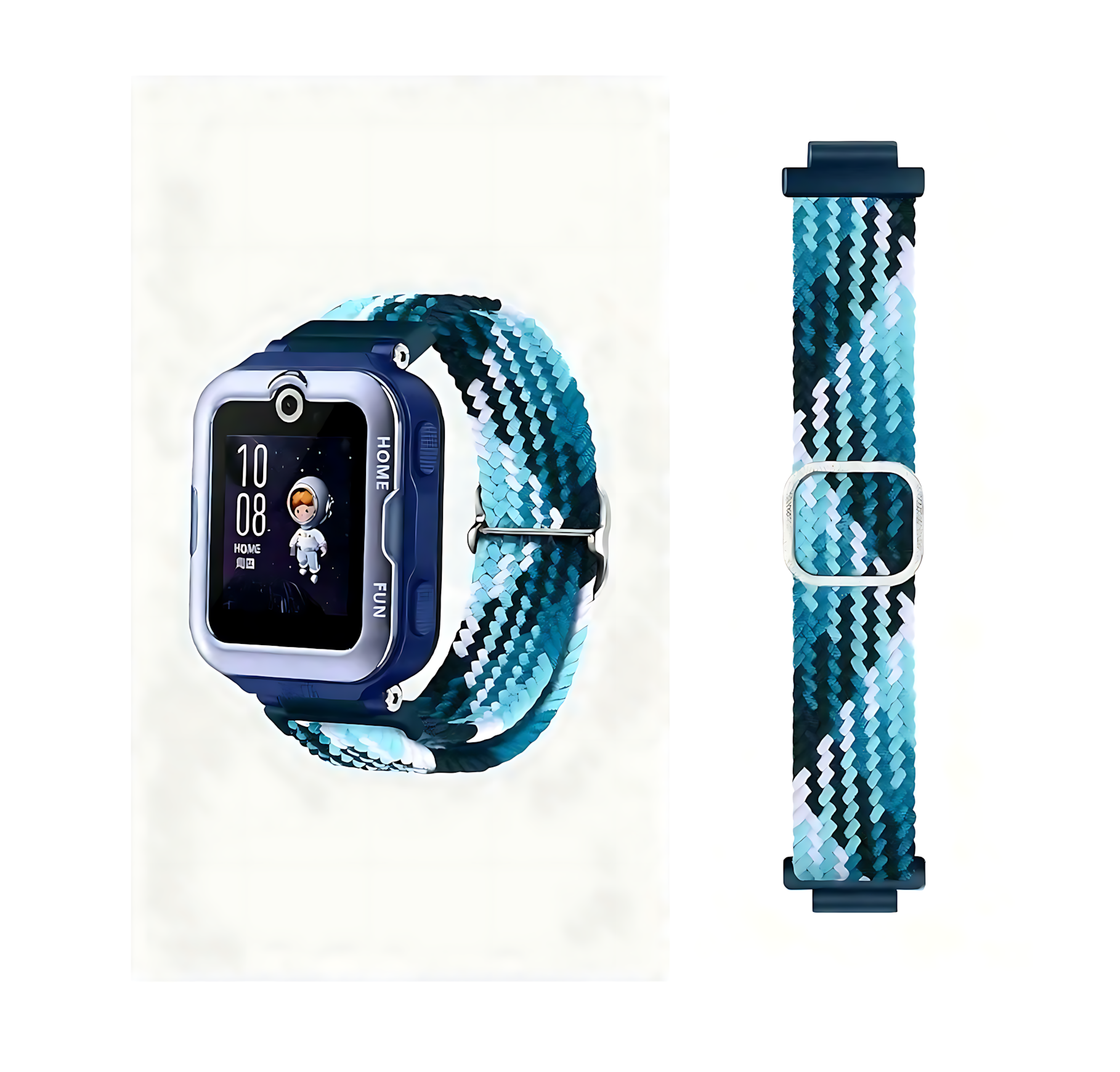 Эластичный тканевый ремешок для умных часов HUAWEI WATCH KIDS 4 Pro, Многоцветный