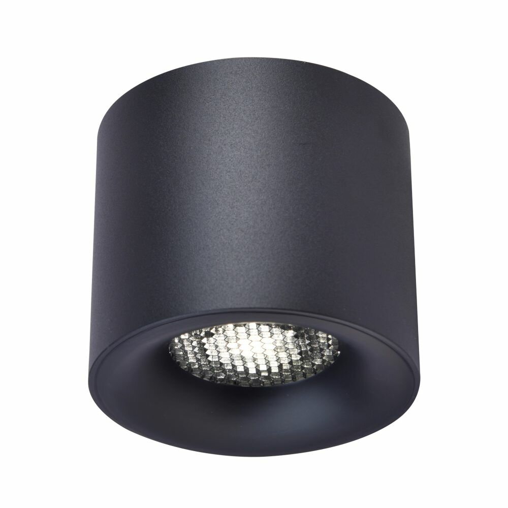 ST761.443.10 ST-Luce Светильник потолочный черный LED 1*10W 4000K 530Lm Ra 36° IP20 D80xH70 170-240VV.