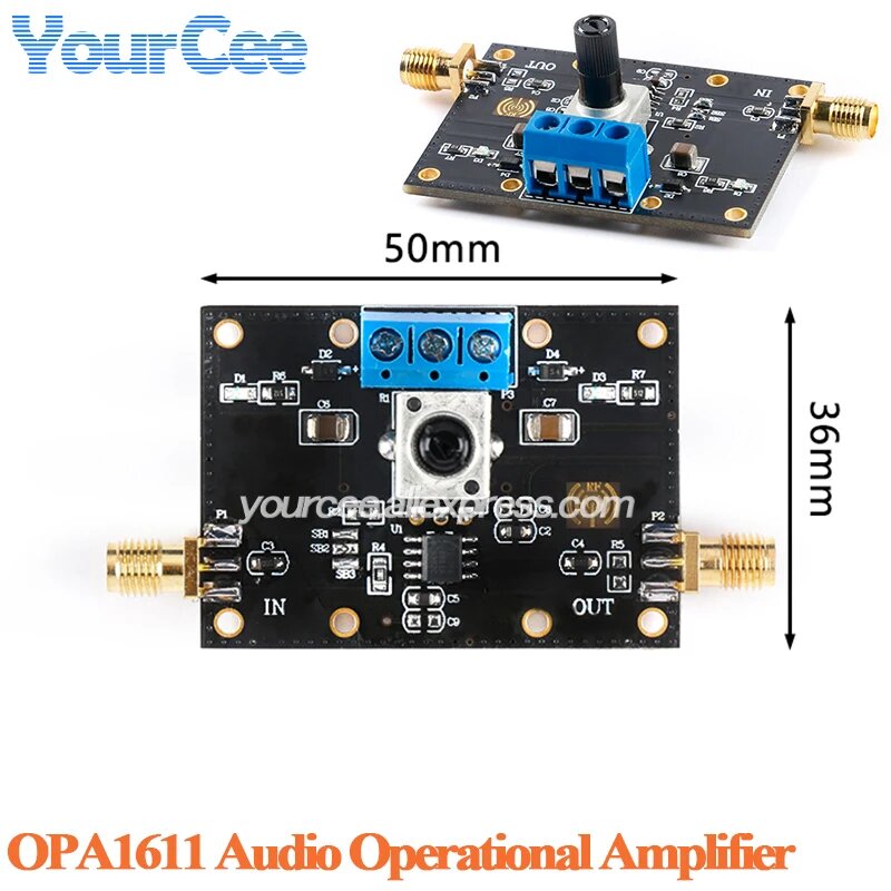 Your Cee OPA1611 Audio Operational Amplifier Module