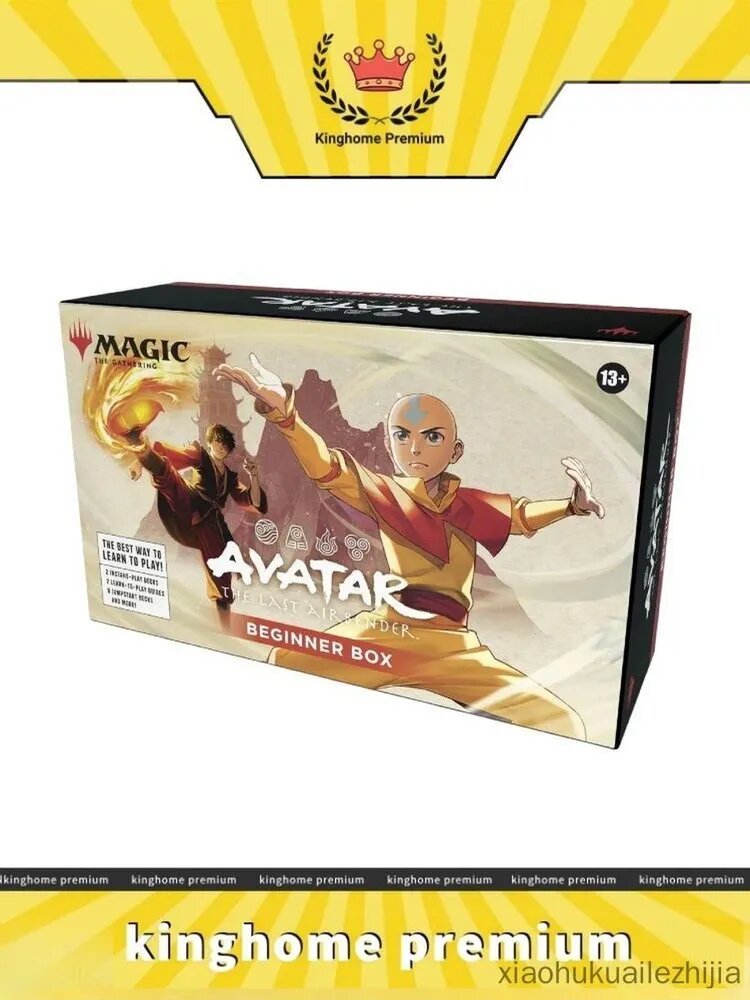 Magic: The Gathering Avatar: The Last Airbender Beginner Box 2-Player Card Game (Includes 2 Tutorial Decks, 8 Themed Decks, 2 Playmats, 2 Spindowns, and More) (Английский)