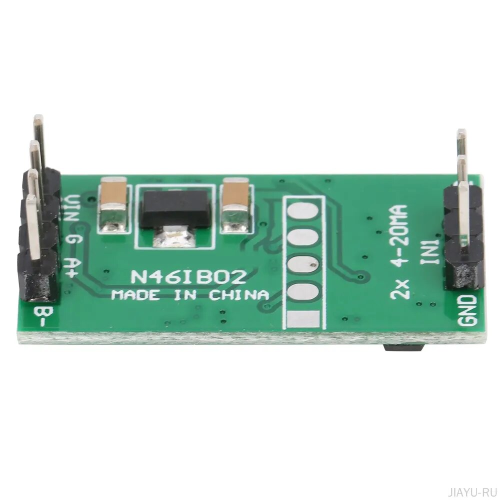 N46IB02 4 20MA RS485 Аналоговый сбор данных ADC RTU с функциями 03 06 (контактный)