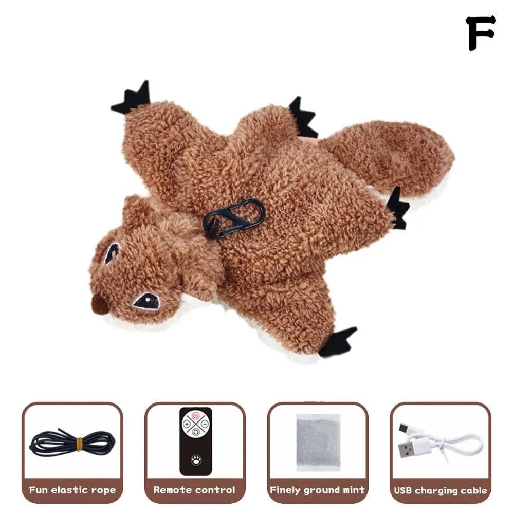 Электрическая перезаряжаемая игрушка, имитирующая птицу и кошку, вызывающая привыкание и звуки