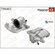 MASTERKIT 77AK1613 суппорт тормозной передний правый! Bosch d54\ Citroen C2/C4/B...