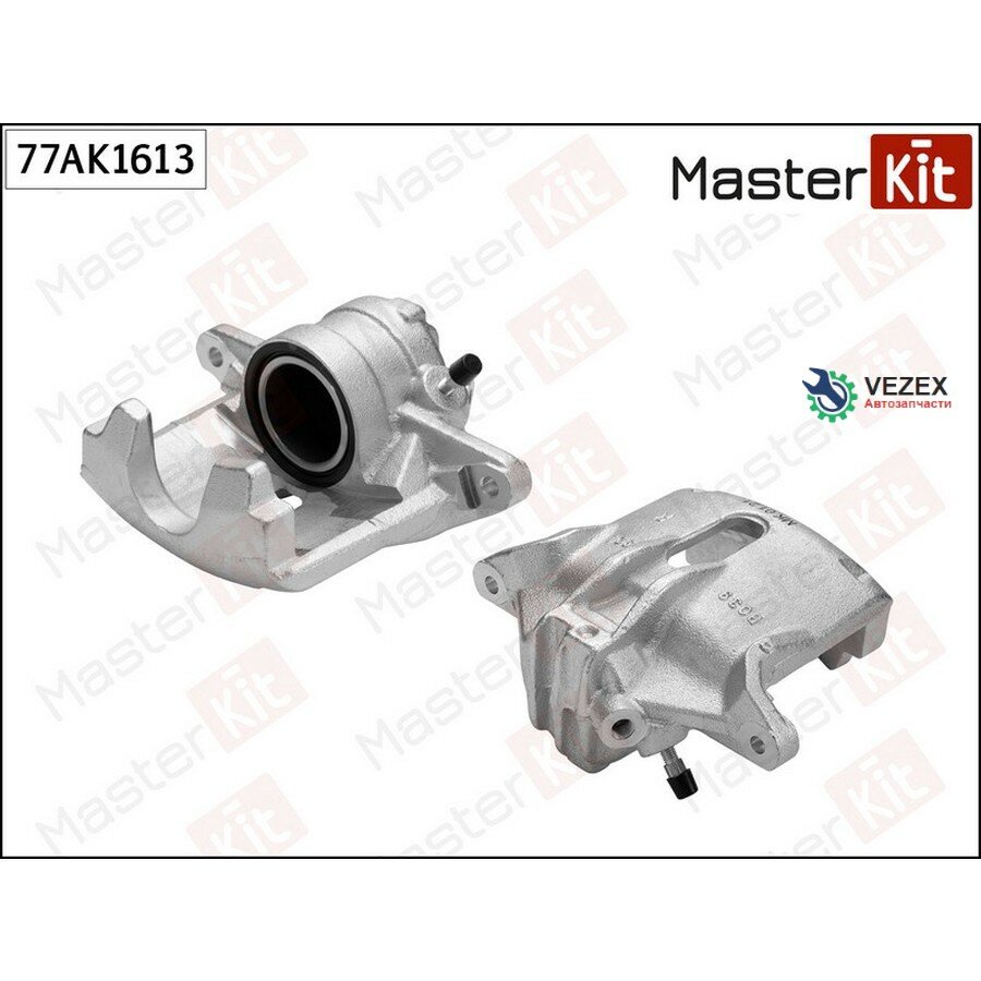 MASTERKIT 77AK1613 суппорт тормозной передний правый! Bosch d54\ Citroen C2/C4/Berlingo, Peugeot 206/307 00>
