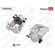 MASTERKIT 77AK0401 Тормозной суппорт пер. прав. BMW 1 (F20, F21)/3 (F30, F80, F3...