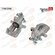 MASTERKIT 77AK1596 Тормозной суппорт зад. лев. Peugeot 607 (9D, 9U) 2000 - 77AK1...