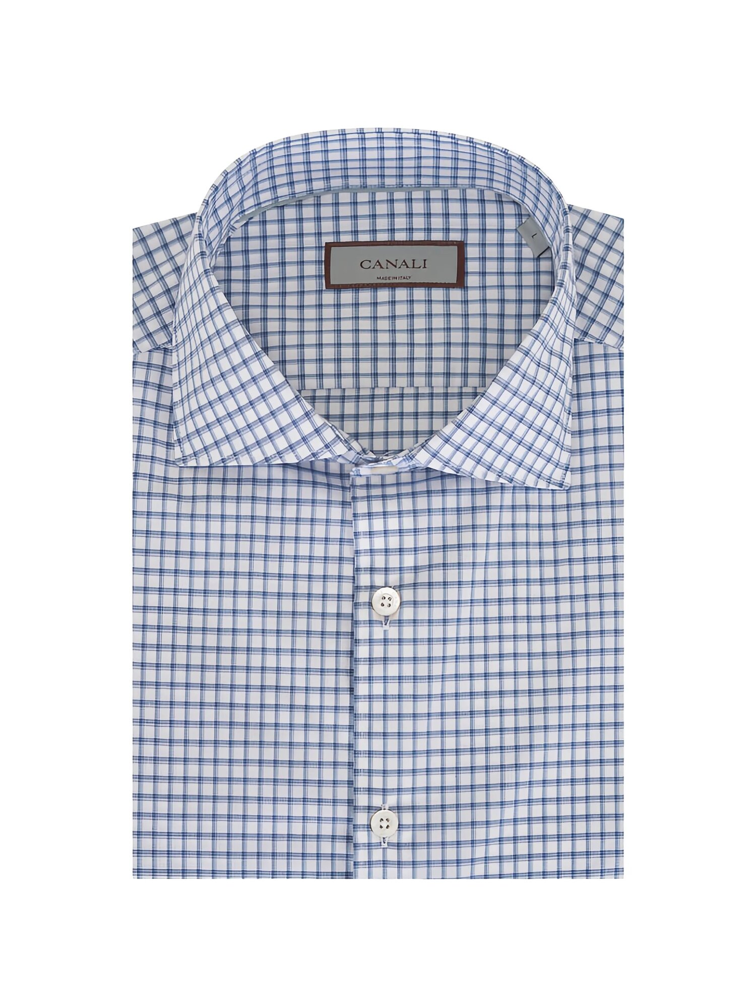 Рубашка Checked cotton shirt