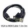 VGA кабель 3m адаптер