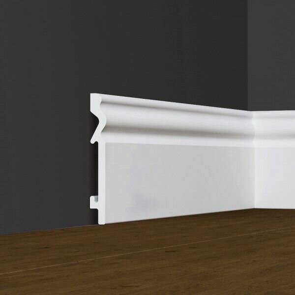 Ударопрочный Напольный Плинтус праймдекор iX F04 95X14