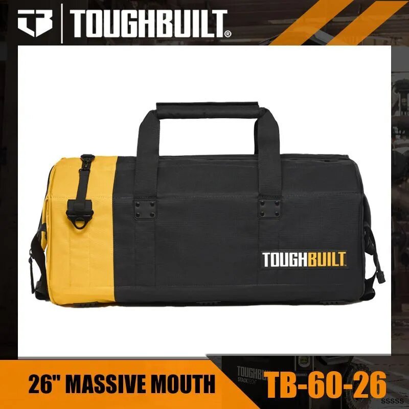 TOUGHBUILT 16"/20"/26" Пакет для упаковки инструментов с массивным ртом