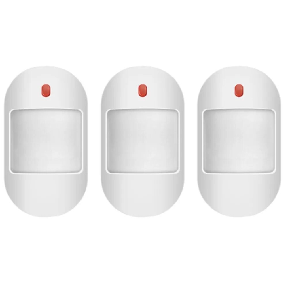 3 Шт. Улучшенный Беспроводной Датчик Движения PIR, Детектор Сигнализации 433 МГц
