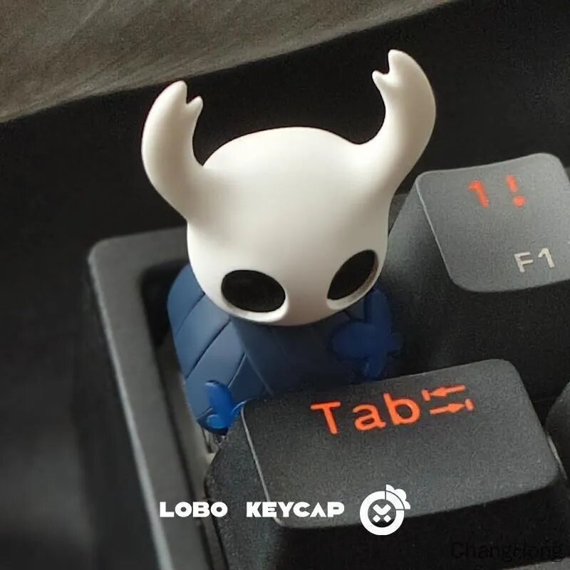 Кейкап для механической клавиатуры Hollow Knight, смоляной, подсвечиваемый, 1 шт, ESC