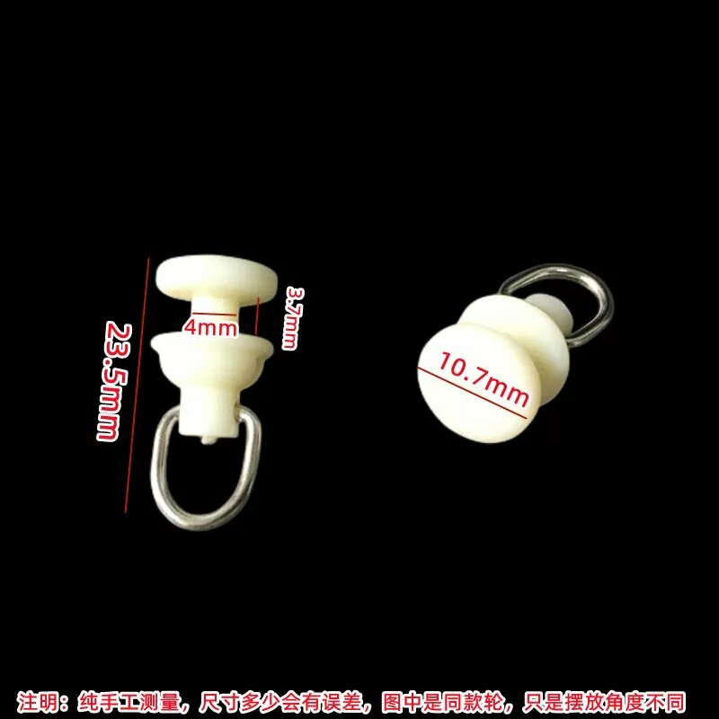 Шкив для карнизов, прямой рельс, изогнутая направляющая, аксессуары для направляющих, шкив, ролик для сборки,