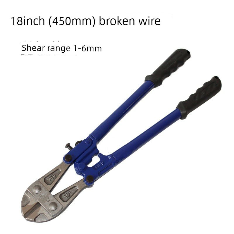 Кусачки для проволоки, ножницы для арматуры, инженерные ножницы для проволоки, усиленные плоскогубцы для резки