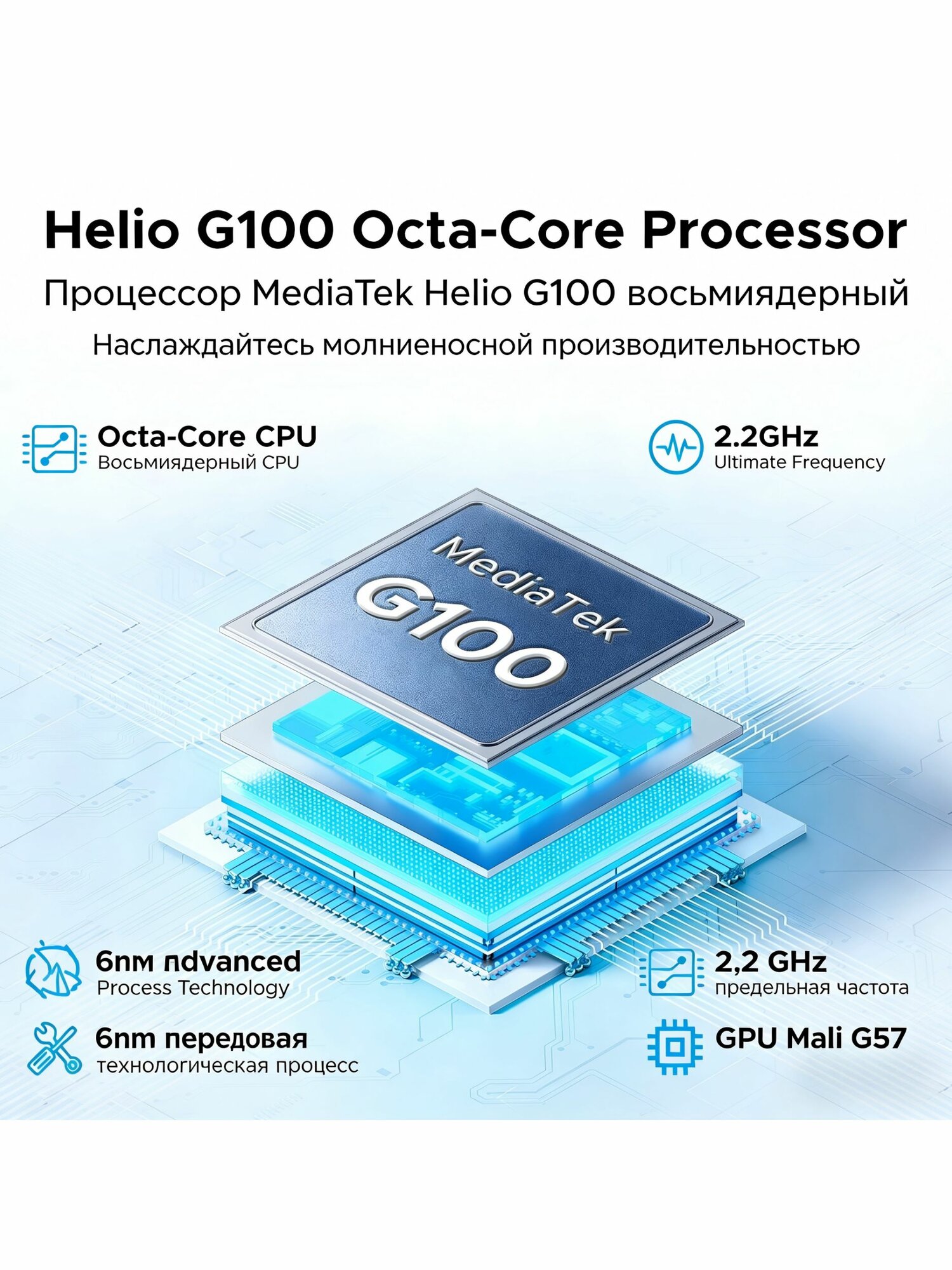 Планшет Doogee Tab E3 Max 48 ГБ / 256 ГБ, Android 16,14" 2.2K Дисплей,13500 мАч, Helio G100, Синий — фото 1