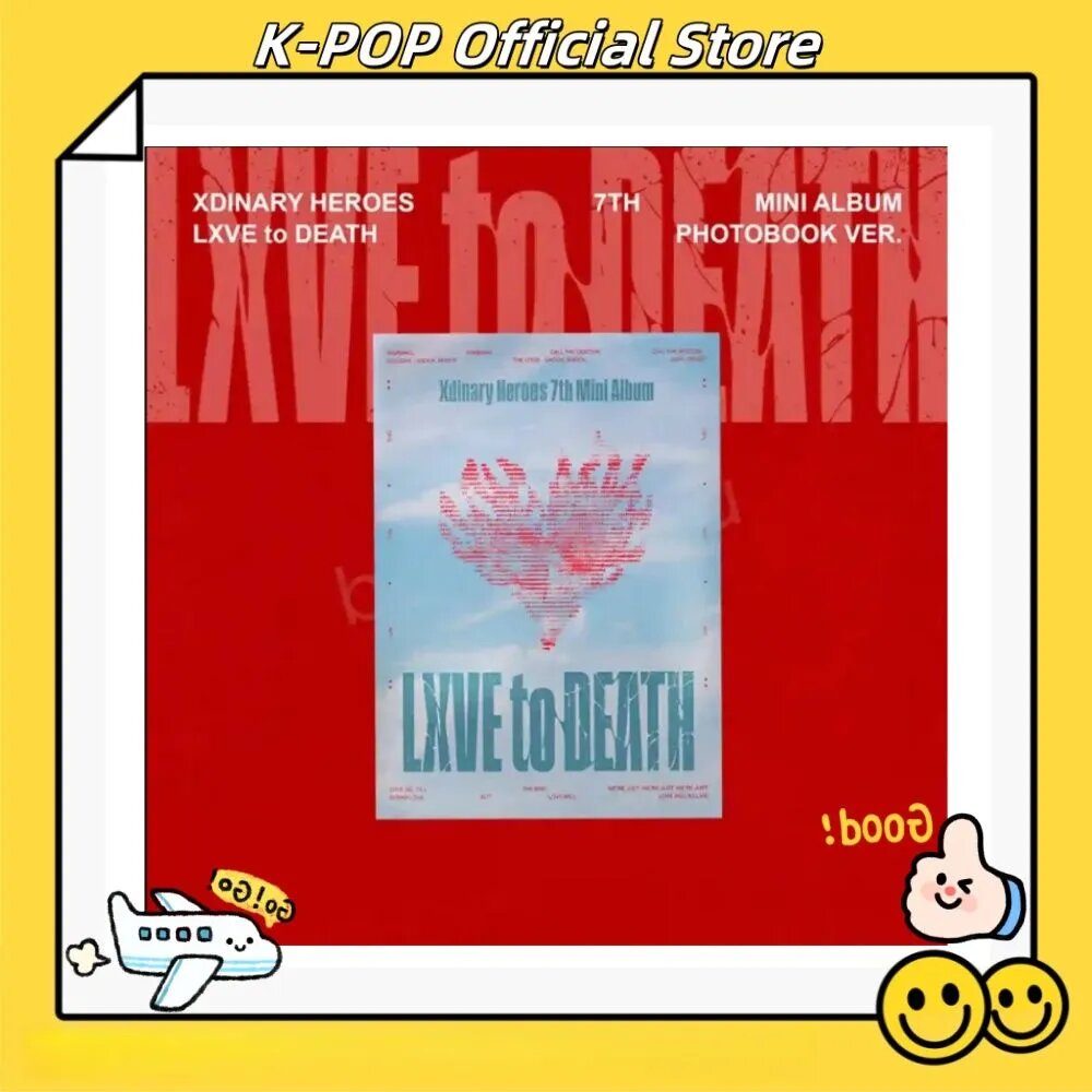 Альбом Xdinary Heroes - 7th Mini Album LXVE to DEATH (CD, Импортное издание)