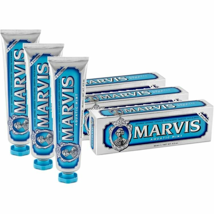 Зубная паста унисекс Marvis Classic Collection для чистки, свежести дыхания и ухода за деснами