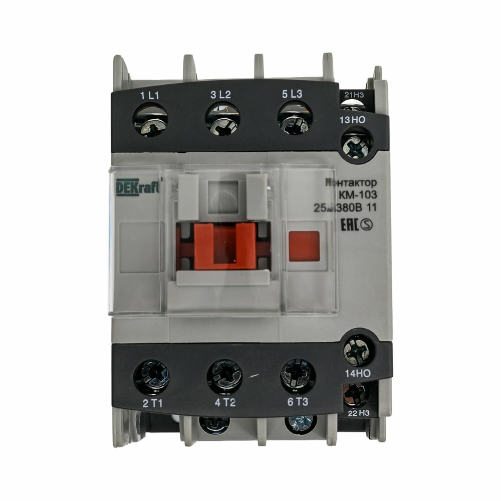 Контактор Dekraft КМ-103 25А 380В АС3