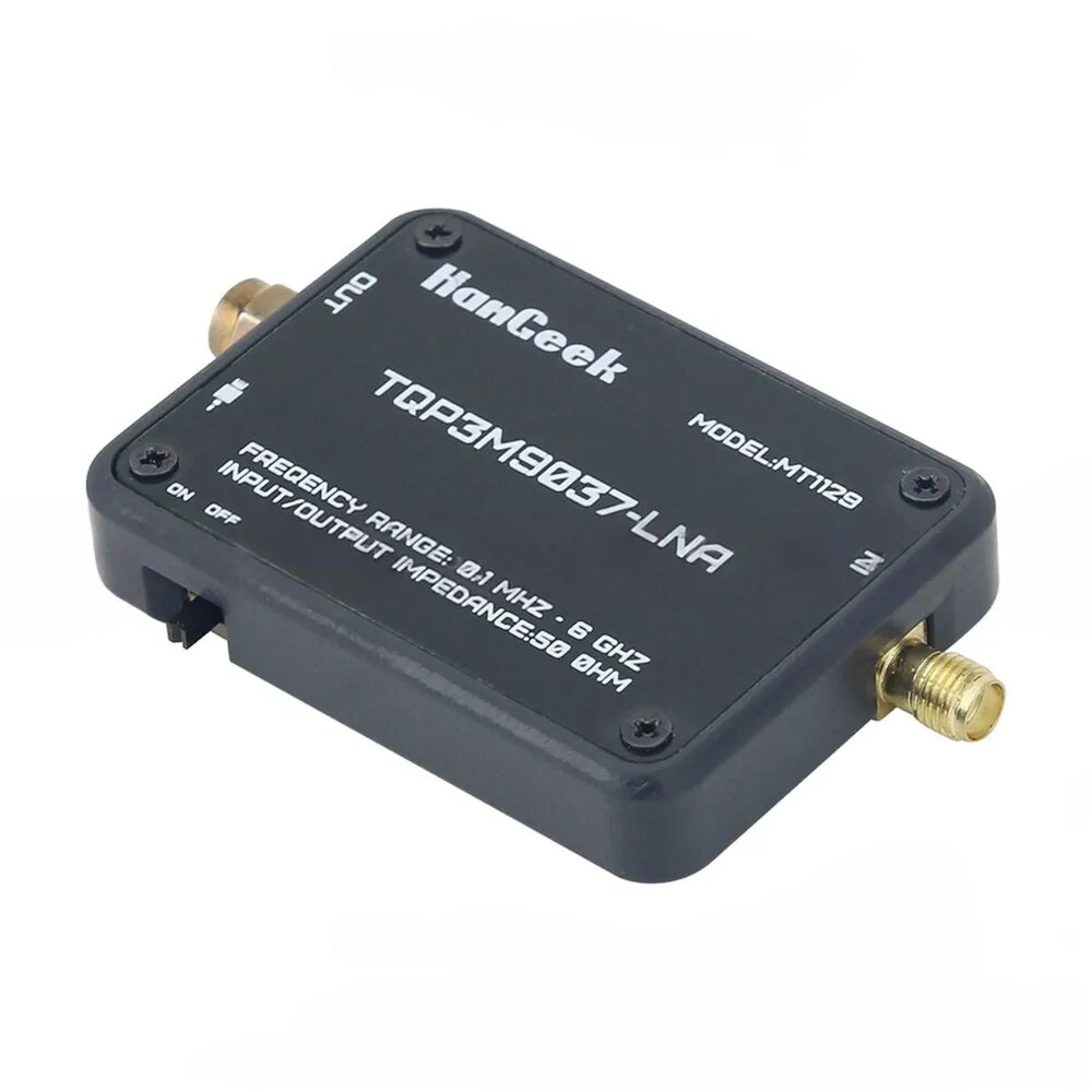 Малошумящий усилитель MT1129 TQP3M9037 LNA для анализатора спектра радиоприемника SDR TEF6686