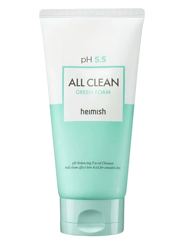 Гель для умывания Heimish "pH 5.5", слабокислотный, All Clean Green, 150мл