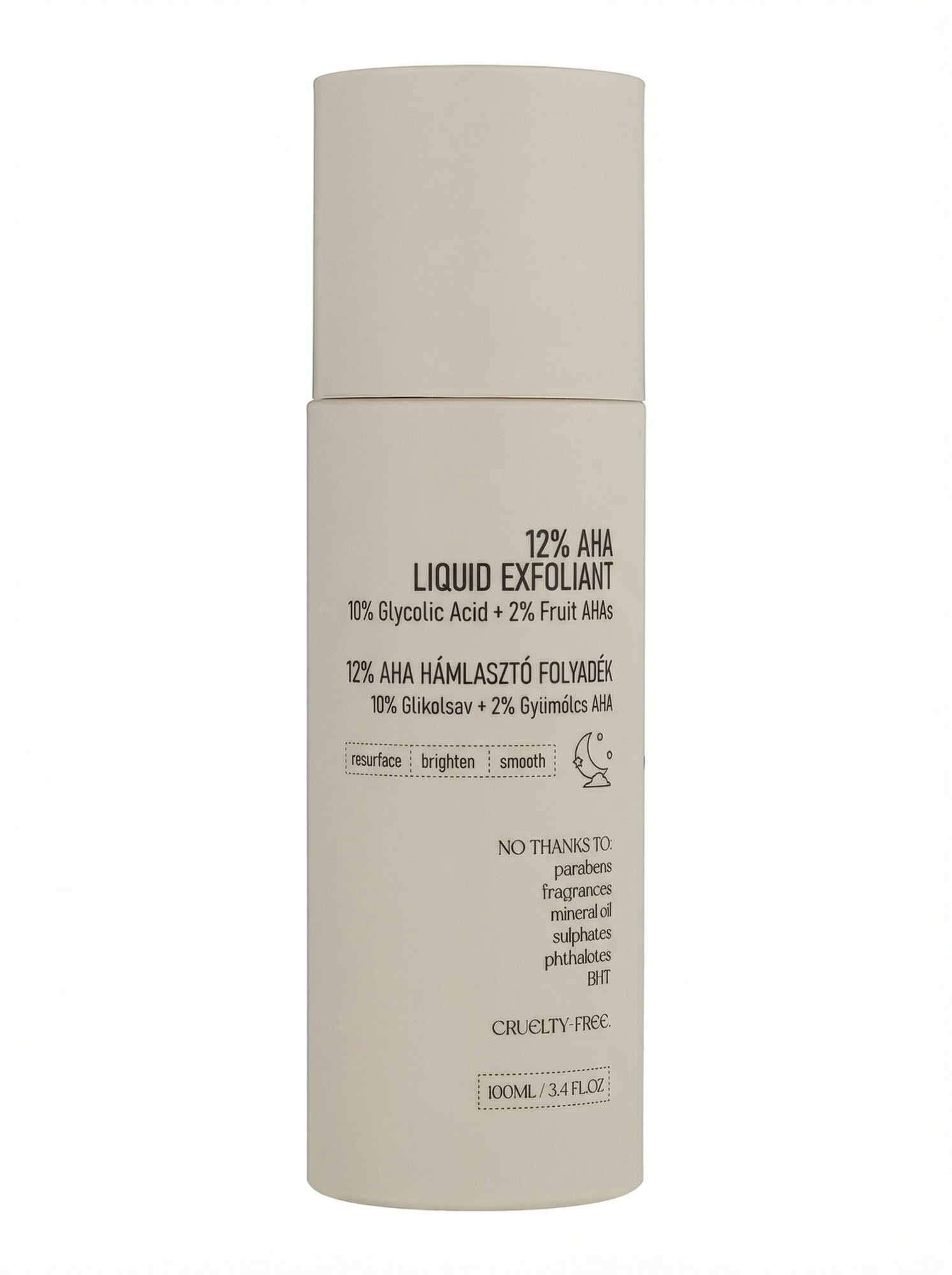 Отшелушивающий тоник Nerds для лица AHA 100 мл, гладкость и сияние