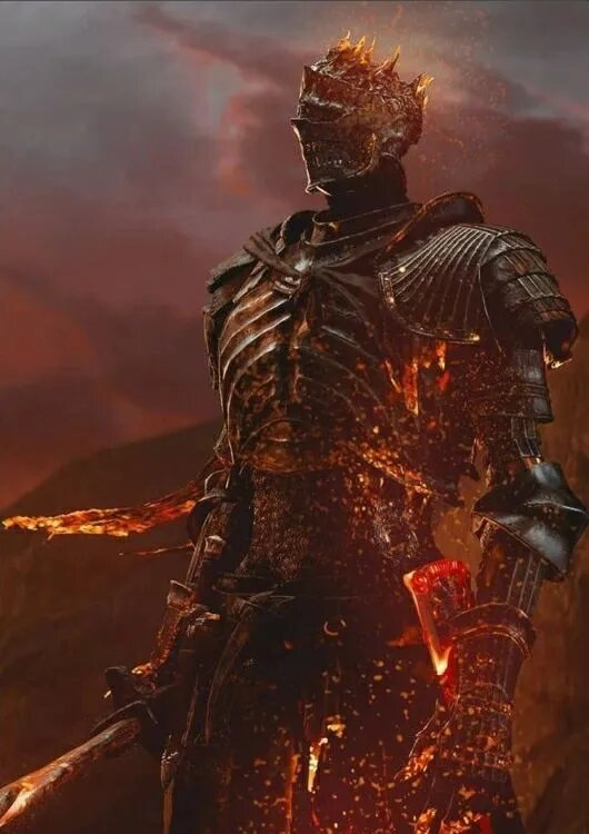 Алмазная Картина"Классическая Игра Dark Souls" 5D Круглый Бриллиант 30х40 См.