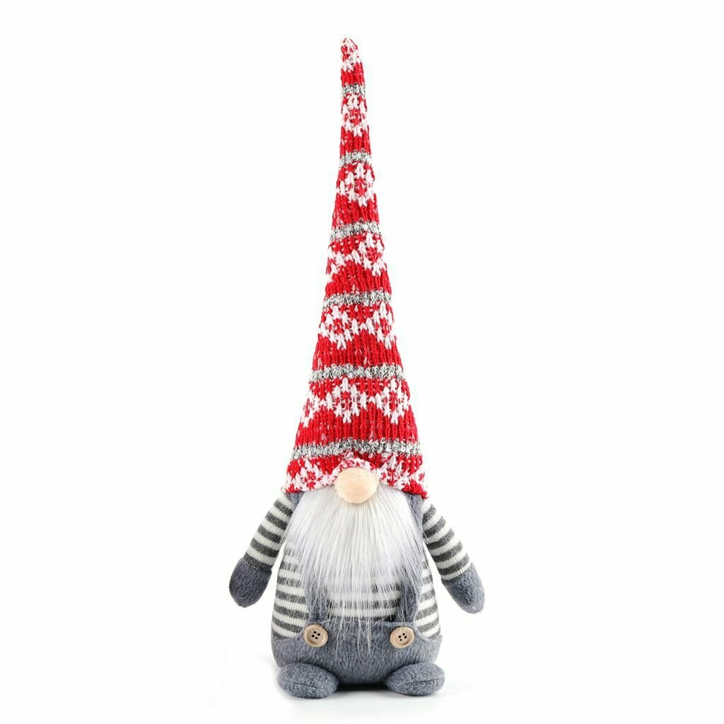 Рождественская Сидячая Поза Безликой Куклы-Игрушки Для Кукол-Red Hat