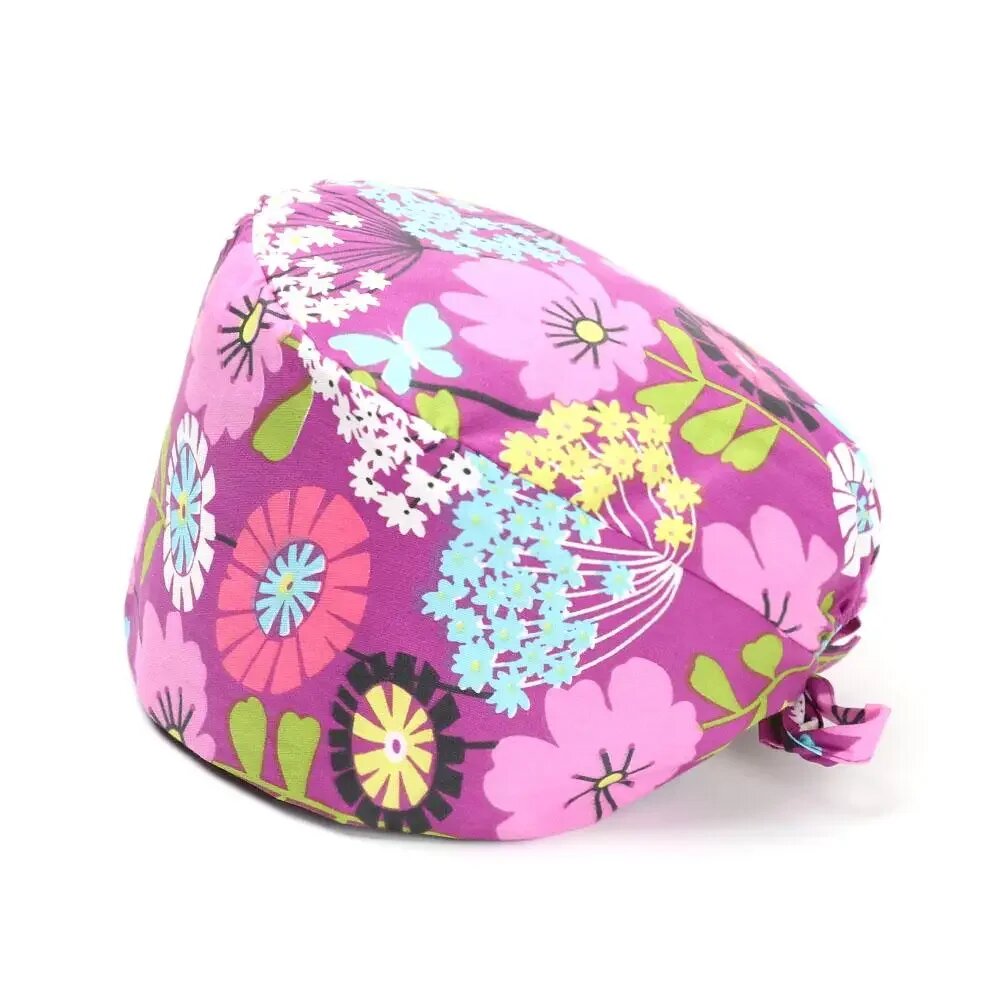 Шапка-скраб медицинская регулируемая Розовый, 22