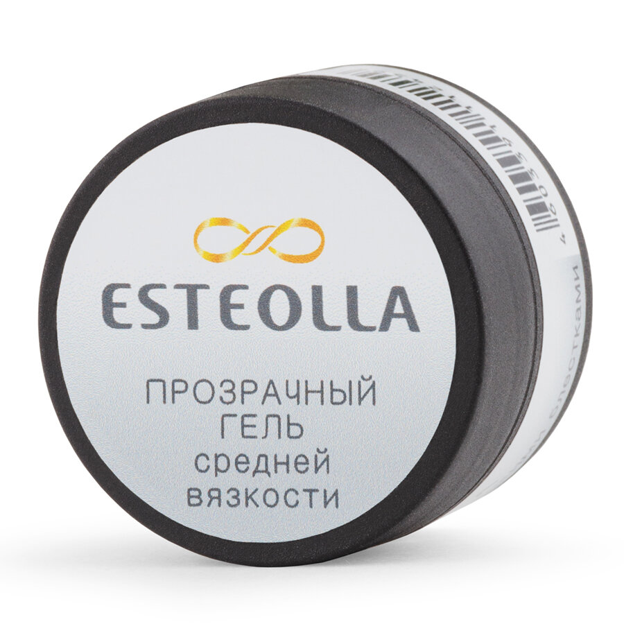 ESTEOLLA, Гель для наращивания прозрачный средней вязкости, 15 мл