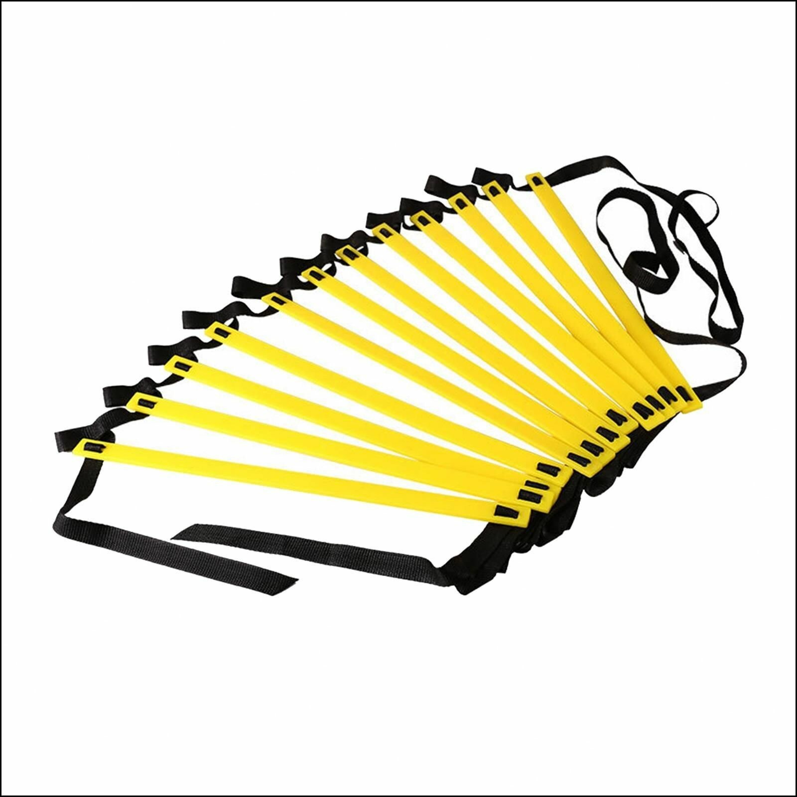 Лестница для тренировок на ловкость и координацию, 2 метра, 4 секции, для футбола, регби, волейбола, уличных видов спорта