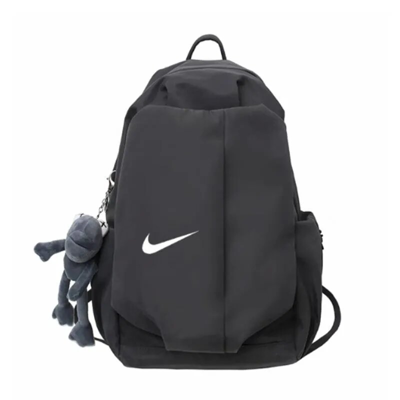 Спортивный рюкзак Nike светло-серый для баскетбола, модель осень-зима 2024, вместимость средняя, капрон