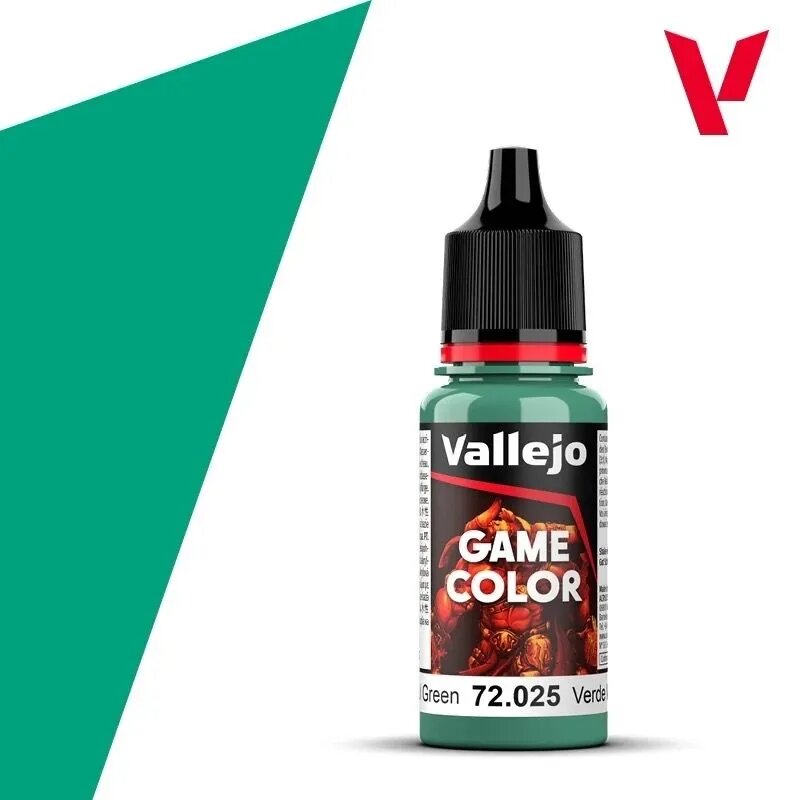 Vallejo Game Color Зеленая акриловая краска 17 мл. для моделей Verde 72.025
