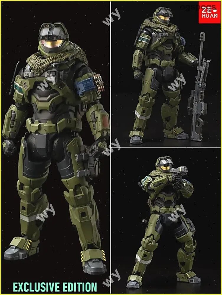 Эксклюзивная фигурка спартанца Благородный коллектив Halo, 18 см, модель A266