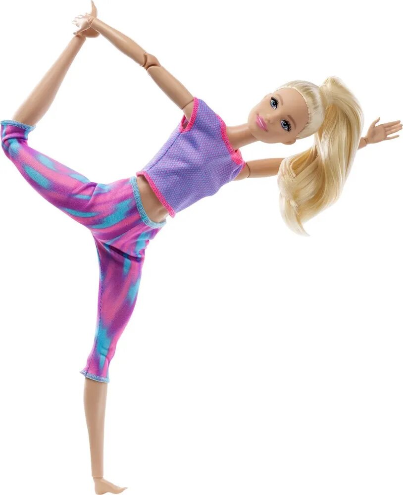 Кукла Barbie Безграничные движения 1 FTG81, 30 см, пластик, для девочек, 22 точки артикуляции — фото 1