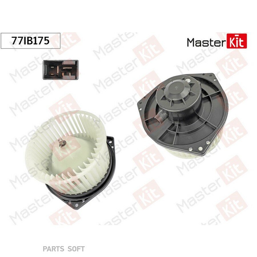 MASTERKIT 77IB175 77IB175 Вентилятор салона\ Nissan ALMERA Classic (B10) 2006 -